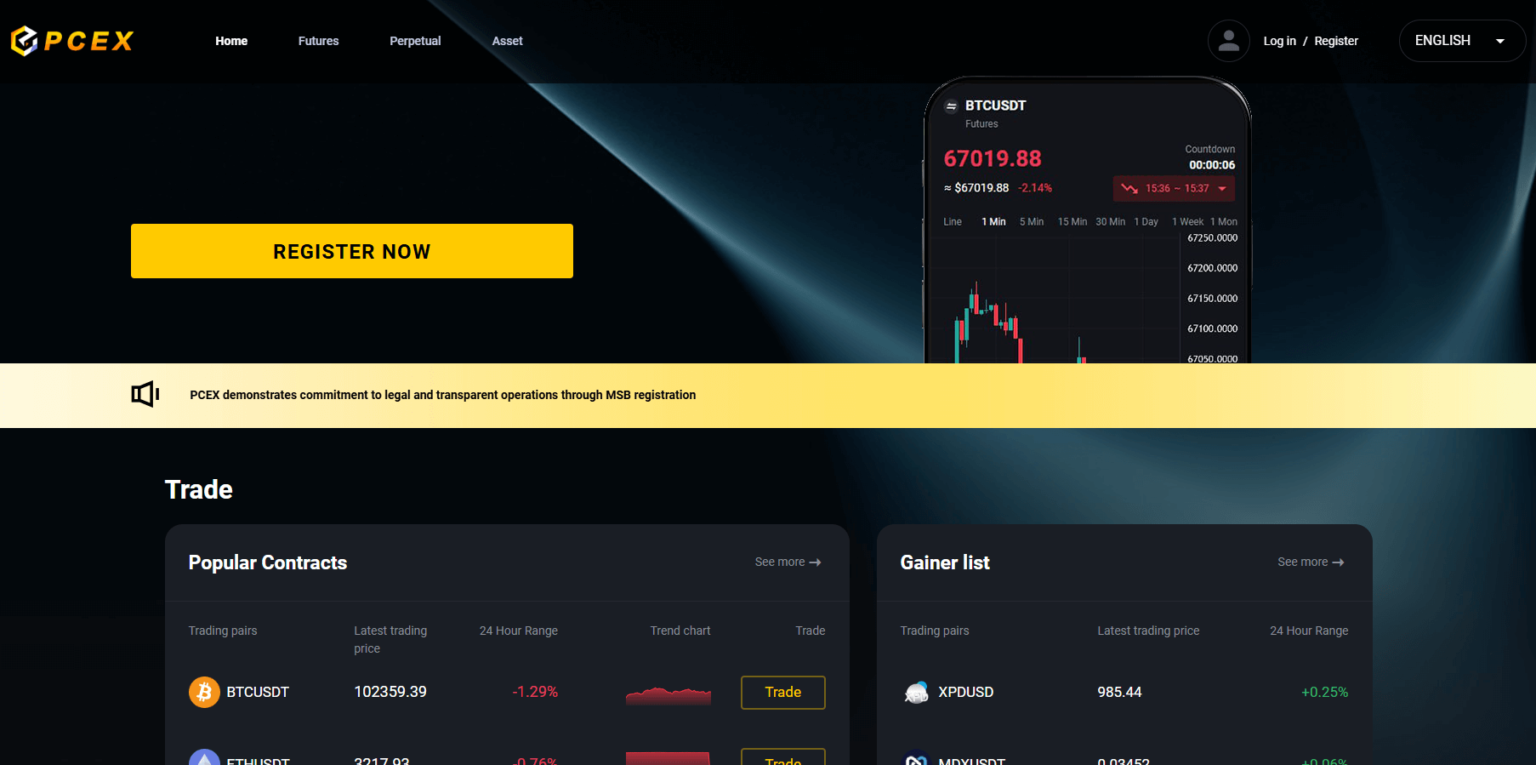 PCEX Review 2025 - Is It Legit?